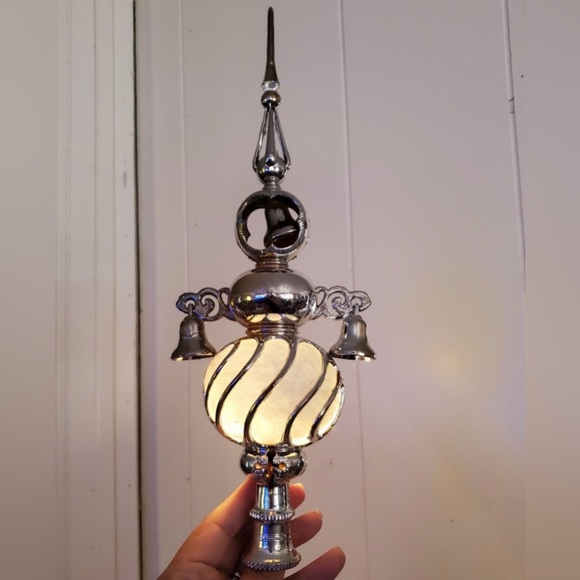Holiday | Vintage Christmas Tree Topper Carillon Spire Collectible ...